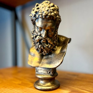 Hercules Bust | Mythology Greek Goddess Ancient Sculpture | Heracles ...