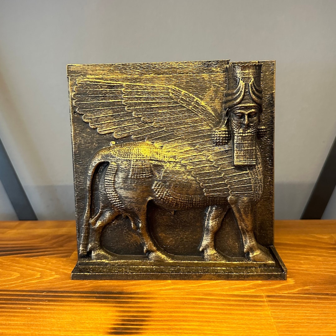 Lamassu | Sumerian Protective Deity | Sumerian Goddess - Etsy