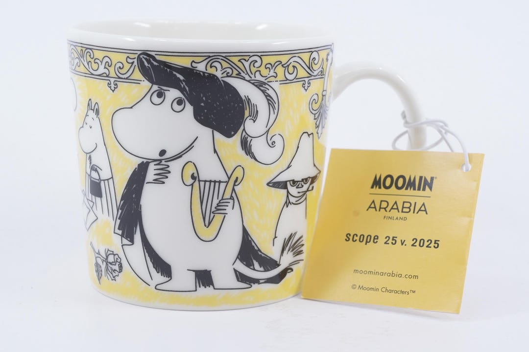 Moomin Mug Opera LABEL - Etsy