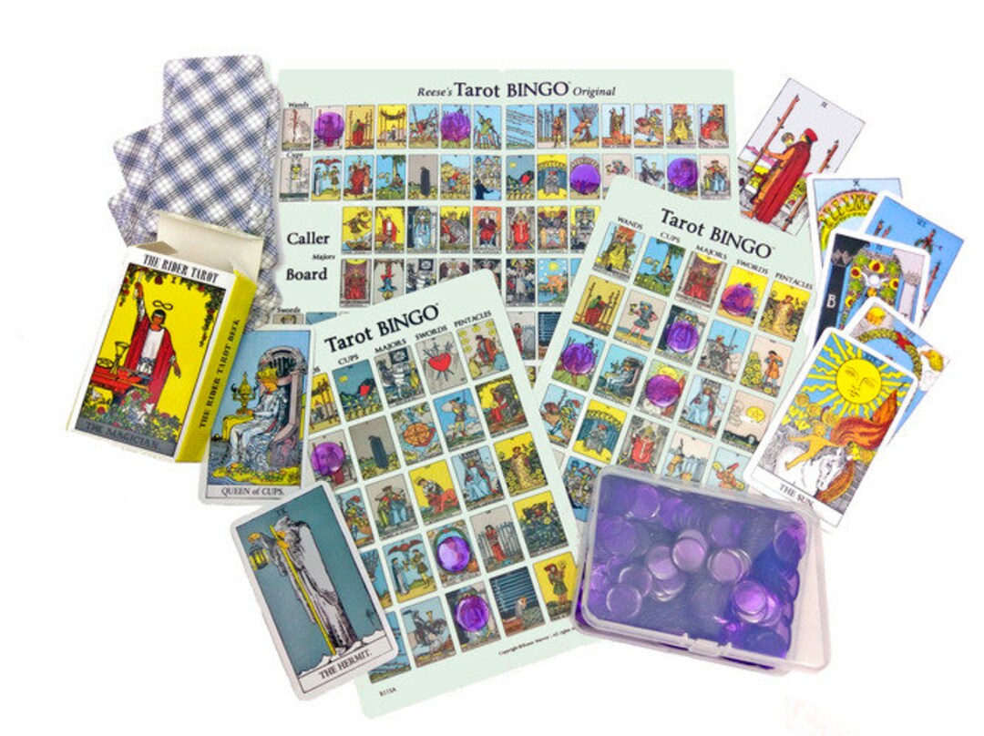 Original Tarot BINGO™ Game - Etsy