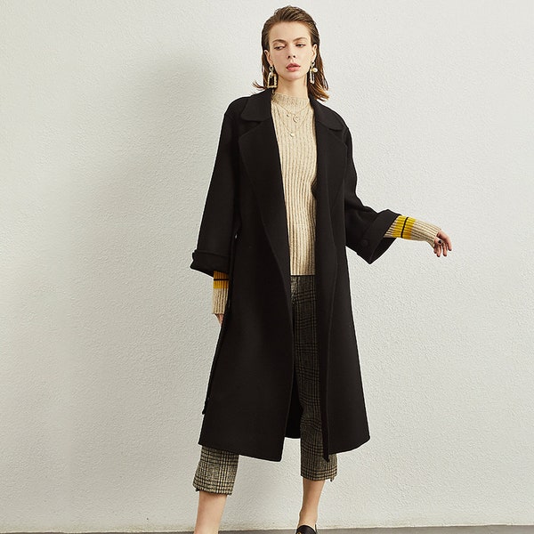 Long Wool Jacket - Etsy