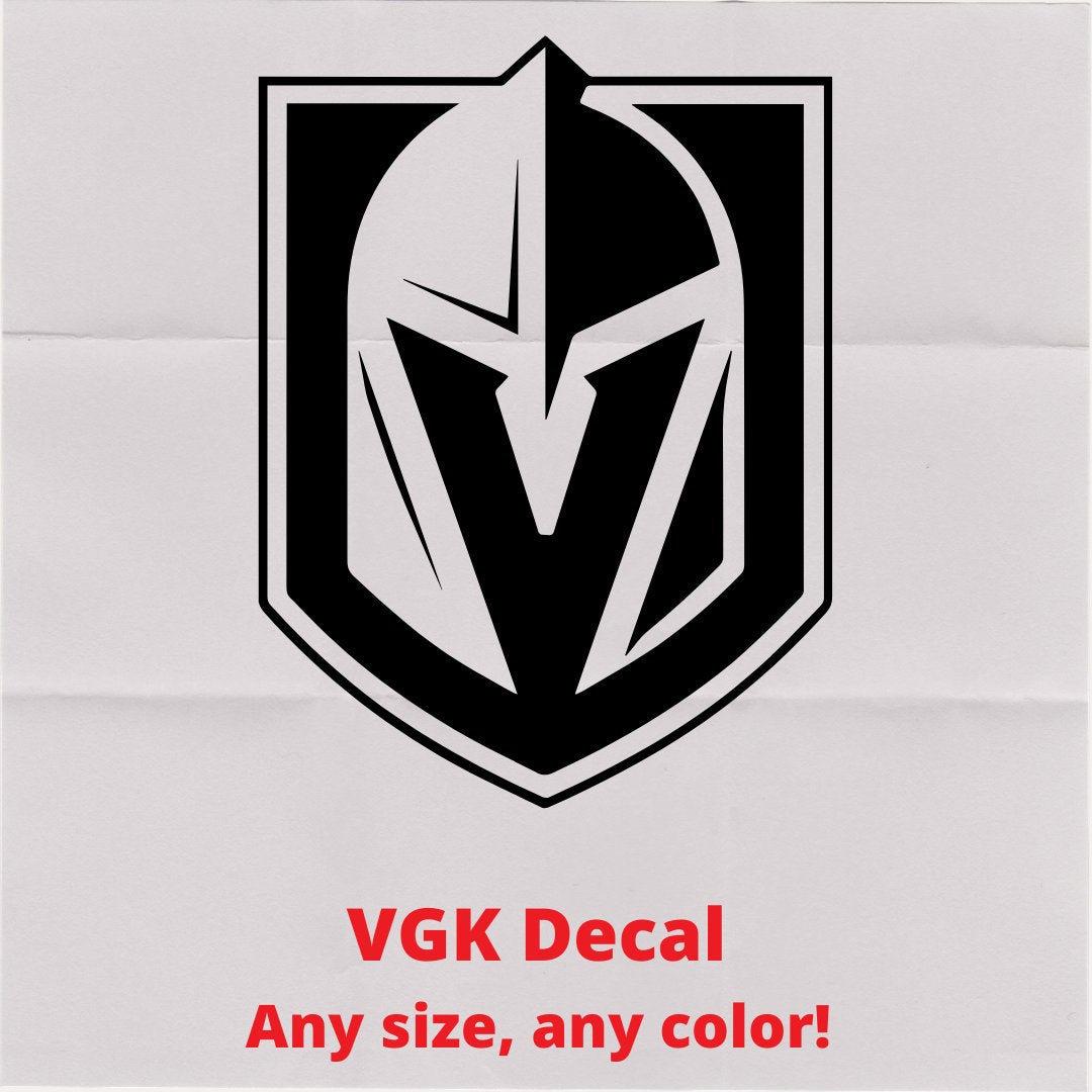 Vegas Golden Knights Decals - Any Size, Any Color - Etsy