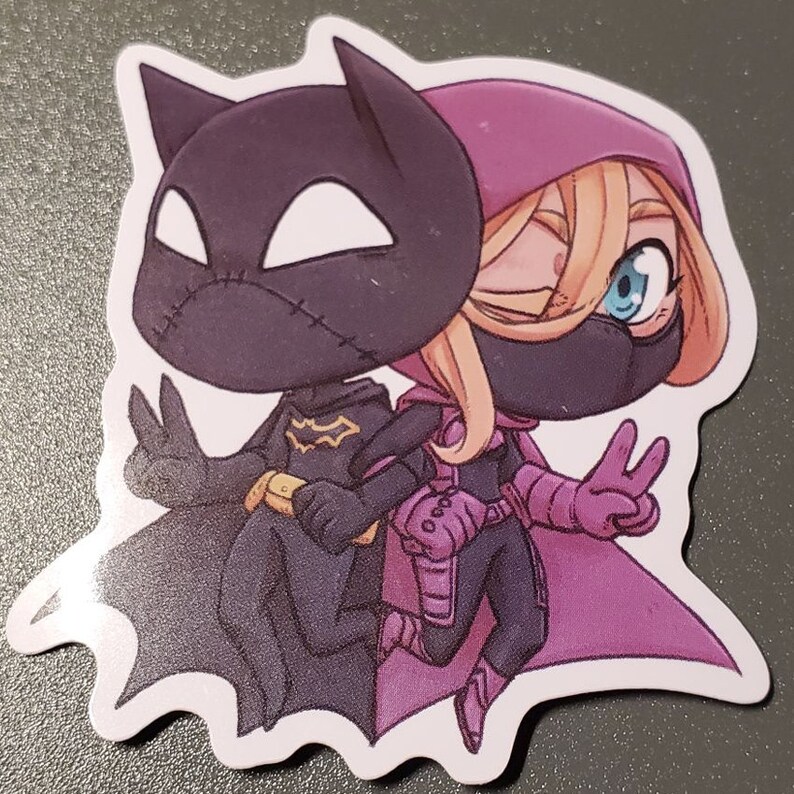 Batfam Vinyl Stickers 2.5 - Etsy