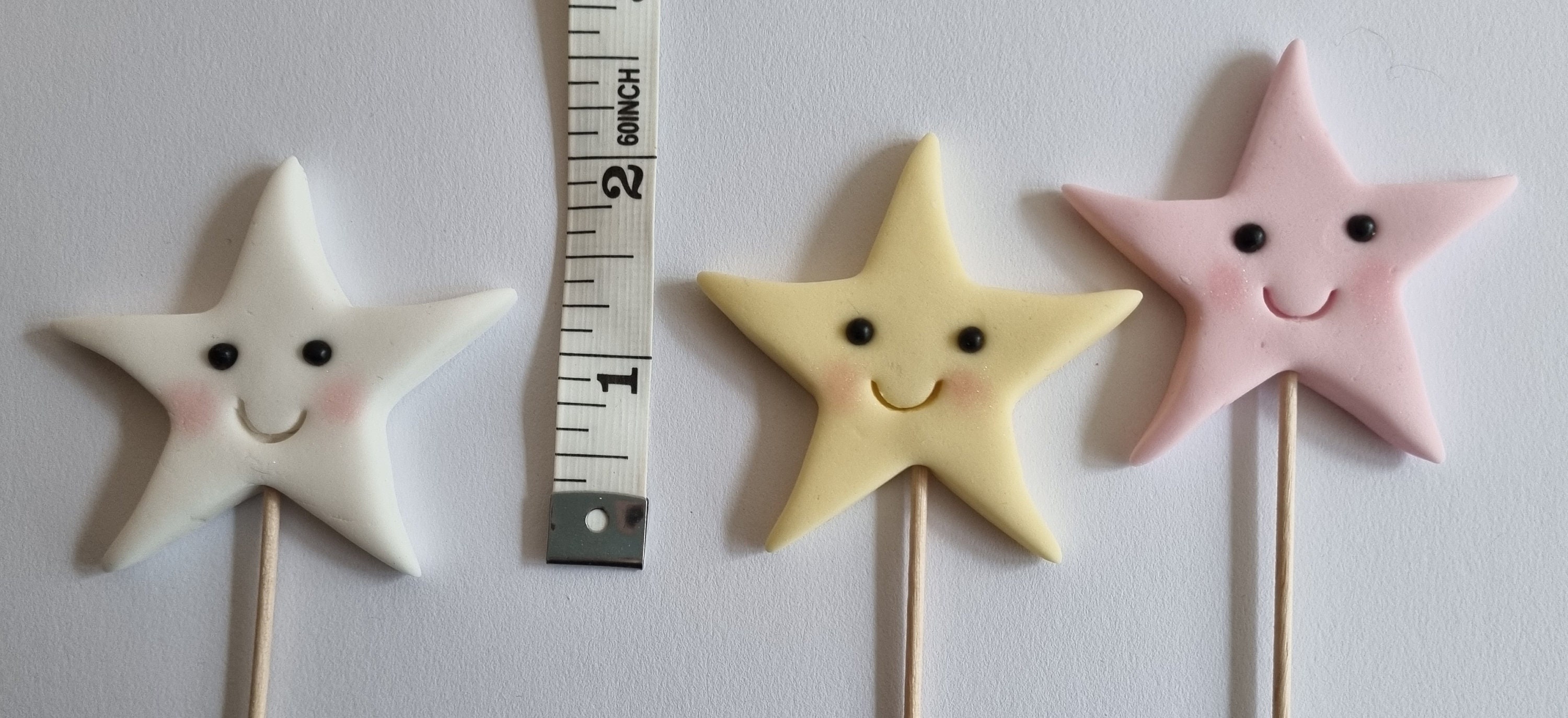 Edible Sugar Stars With Faces. Made to Order. Large and Small. - Etsy