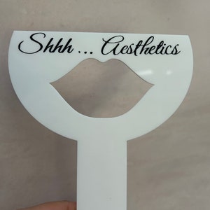 Personalized Lip Photo Prop, Aesthetician Gift, Acrylic - Etsy