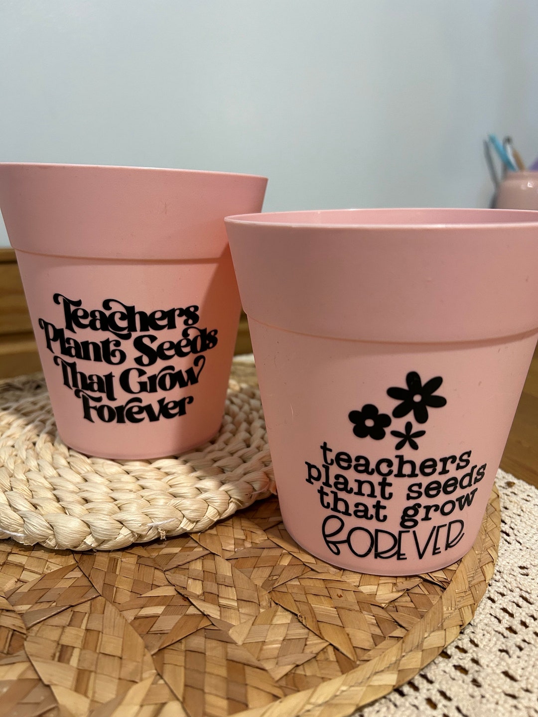 Teachers Plant Seeds That Grow Forever, End of Year Gift, Teacher Gift ...