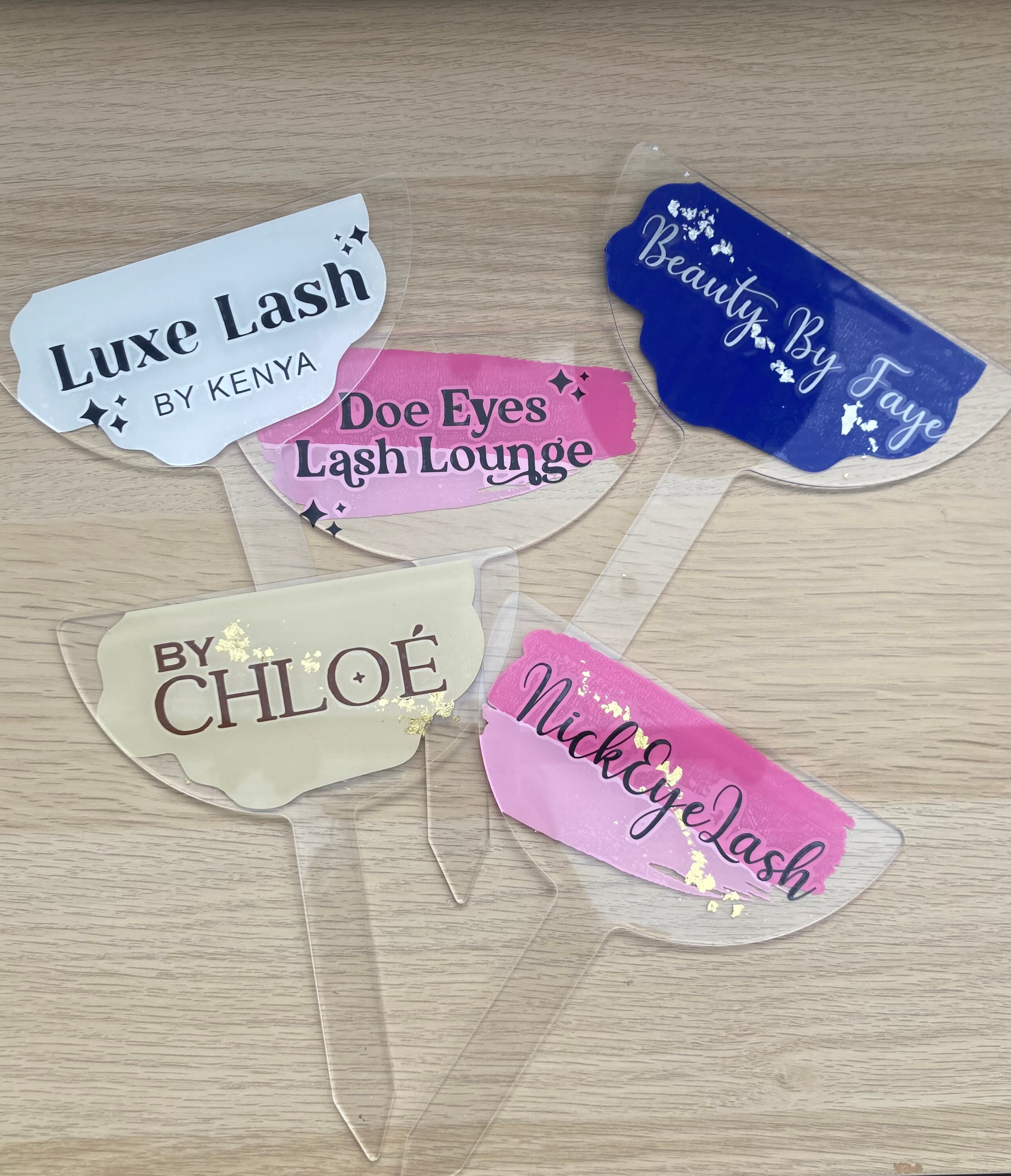 Lash Tech Photo Prop Face Cover Logo Lash Tech Logo Face - Etsy UK