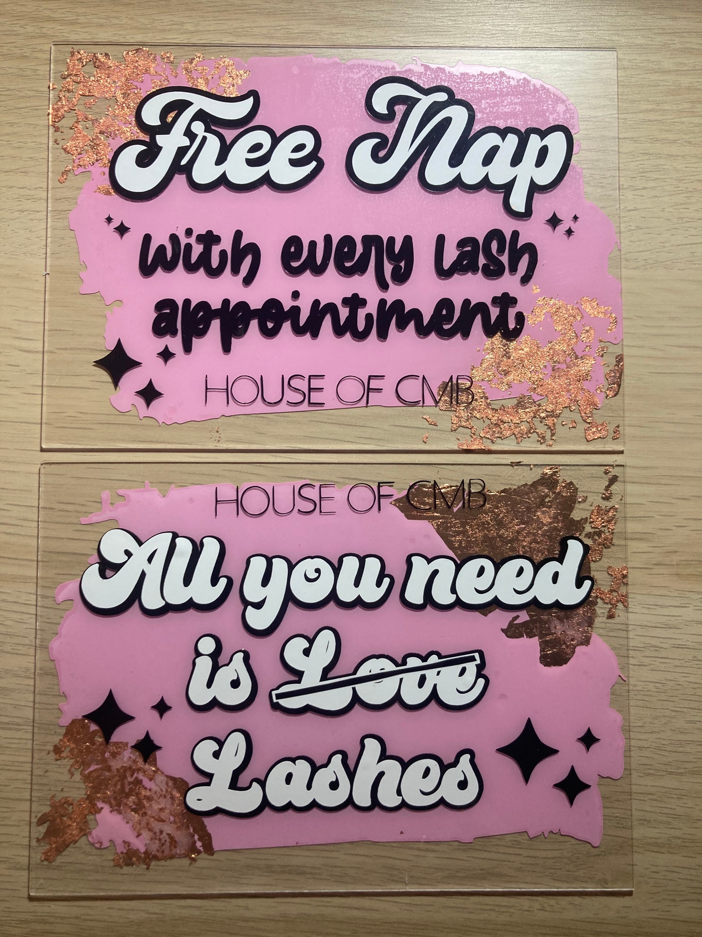 All You Need is Lashes Acrylic Sign. Lash Tech Gift, Lash Tech Shelfie ...