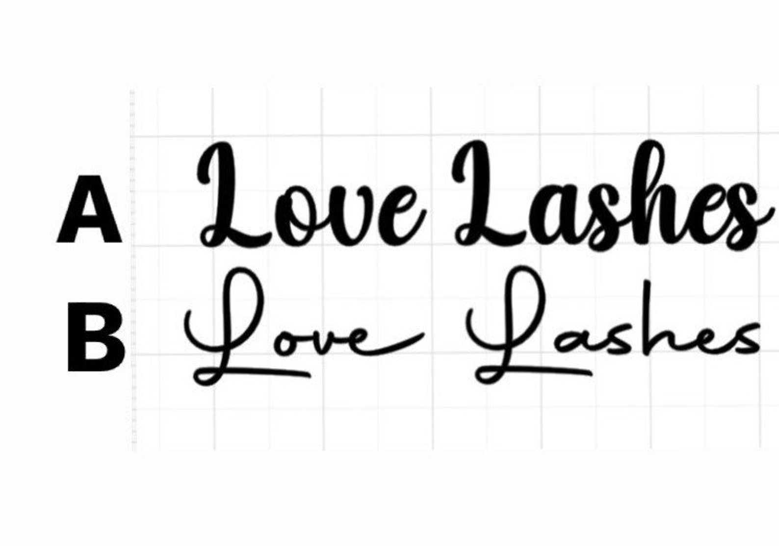 Lash Tech Photo Prop Face Cover Logo Lash Tech Logo Face - Etsy