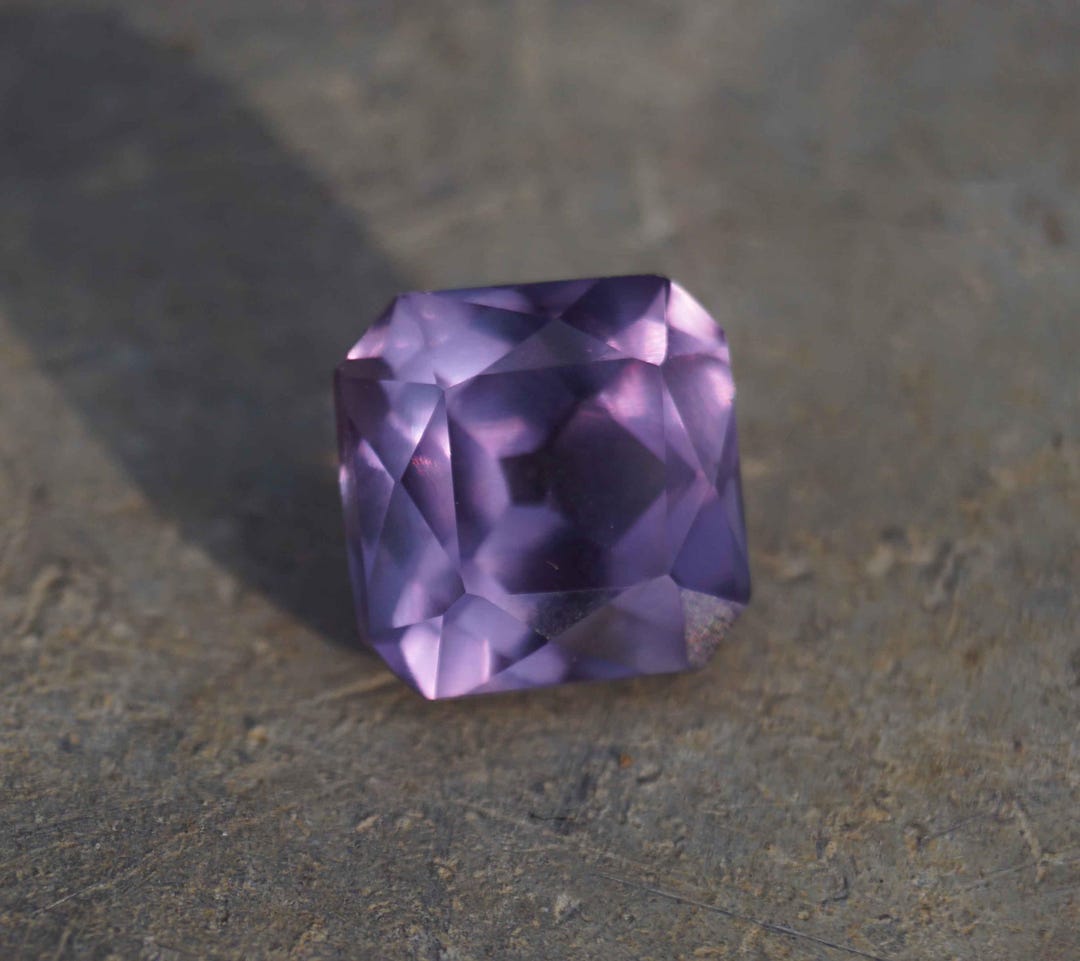 11.03 Ct GIE Certified Natural Color Changing Alexandrite Asscher Cut ...