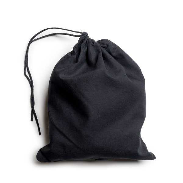 Black Fabric Bag - Etsy