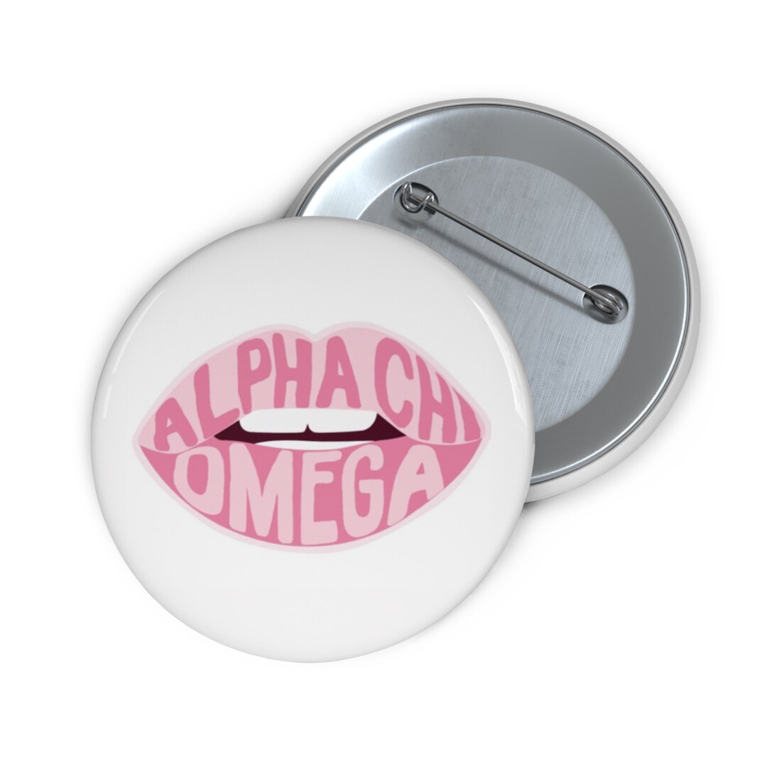 SORORITY BUTTONS Alpha Chi Omega - Etsy
