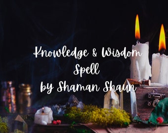 Knowledge Spell - Etsy