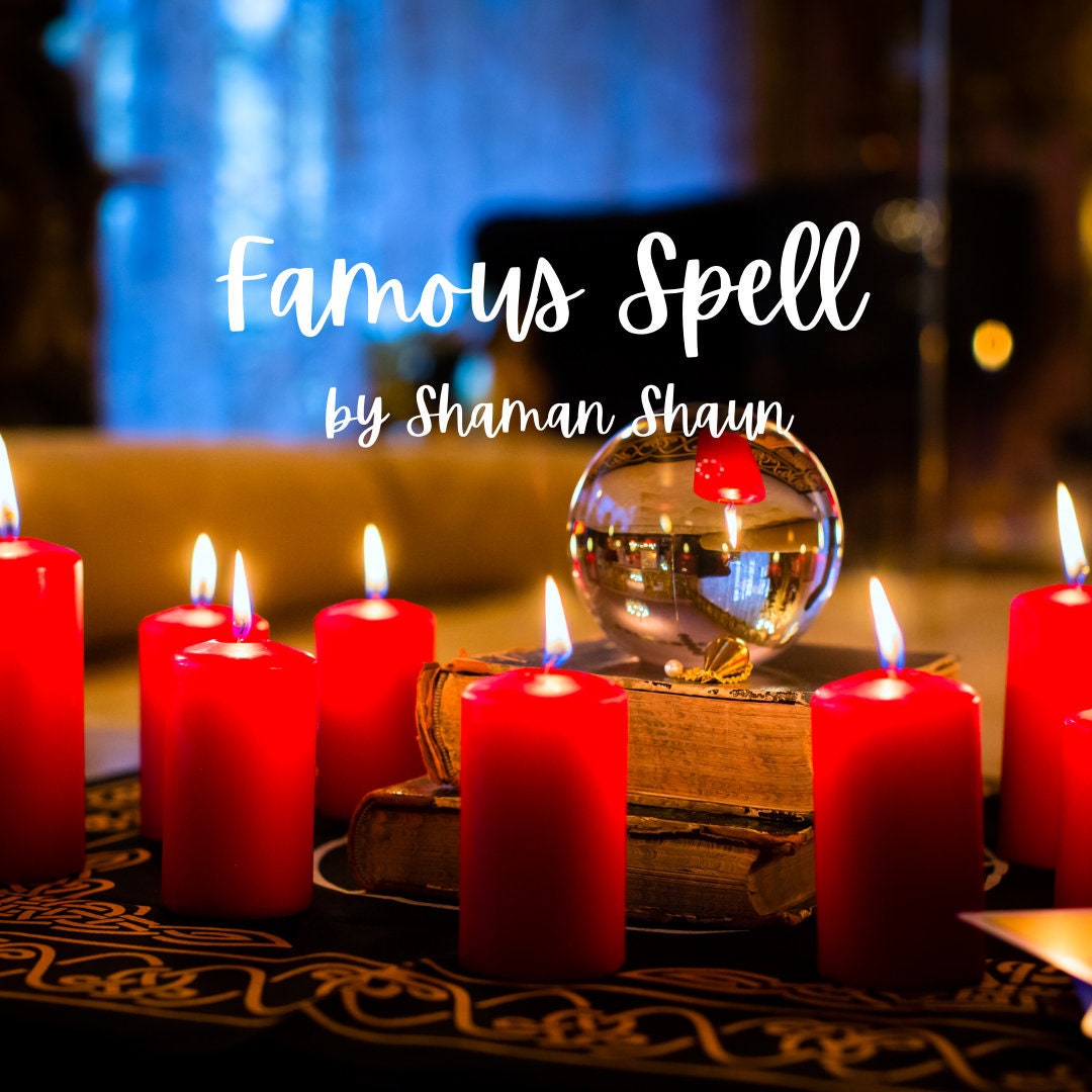 Famous Spell / Fame Spell / Order Completed Within 24 Hours - Etsy