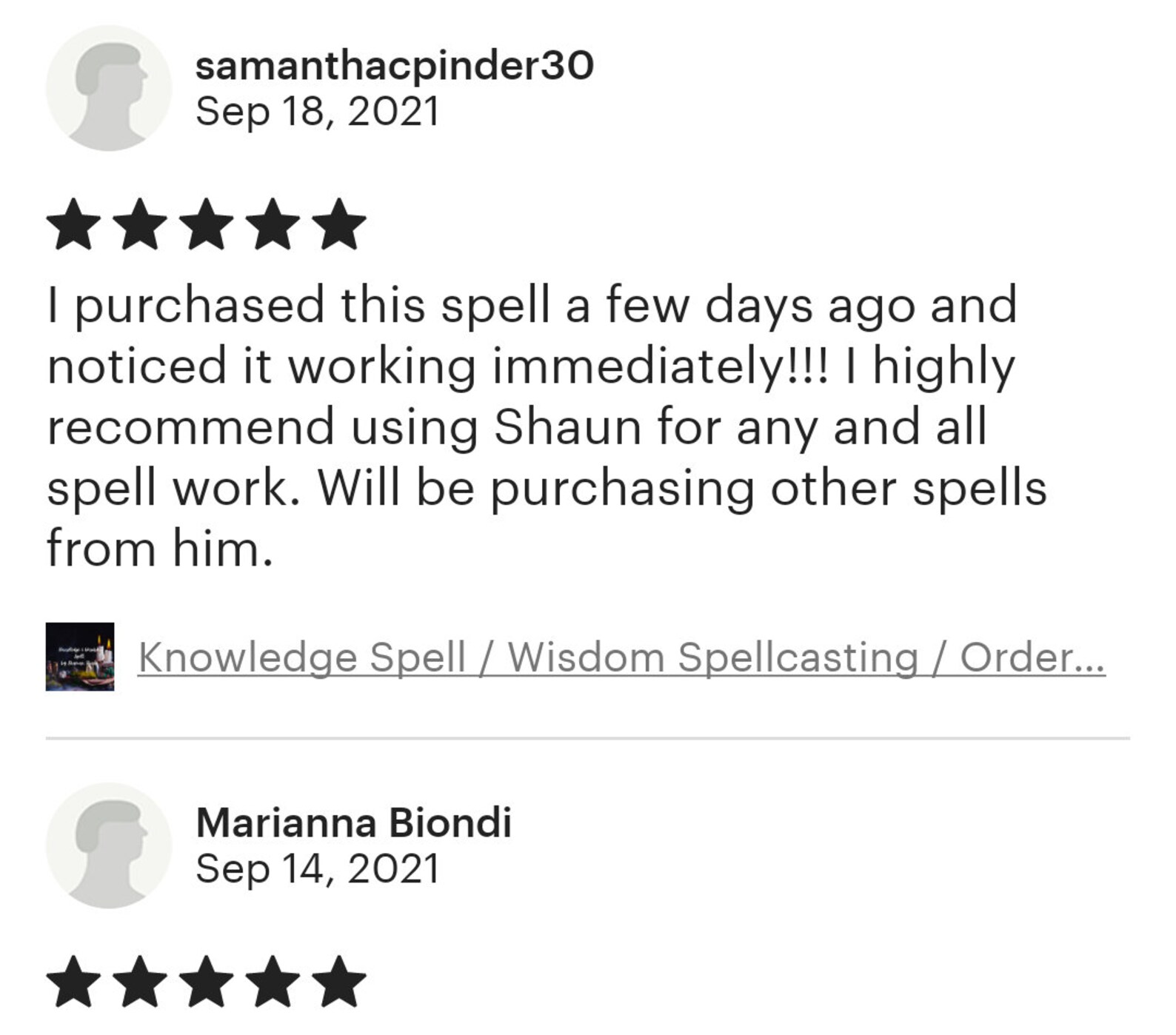 Commitment Spell / Be Committed to Me Spellcasting / Order Completed ...