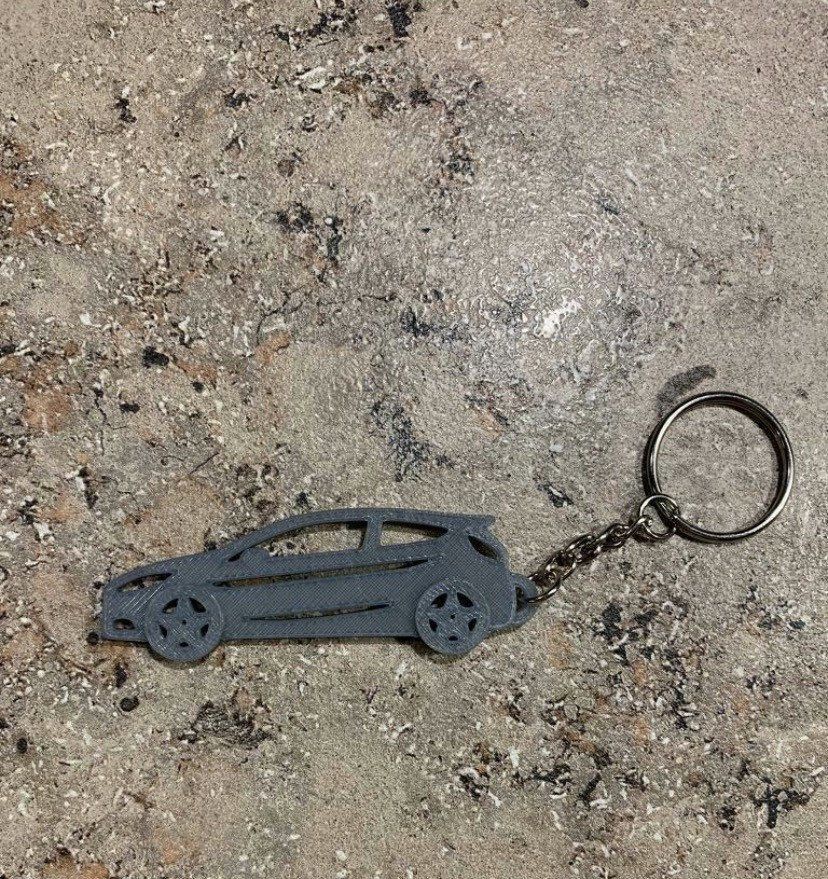 Ford Fiesta ST 3D Printed Car Keyring Gift Keychain - Etsy UK