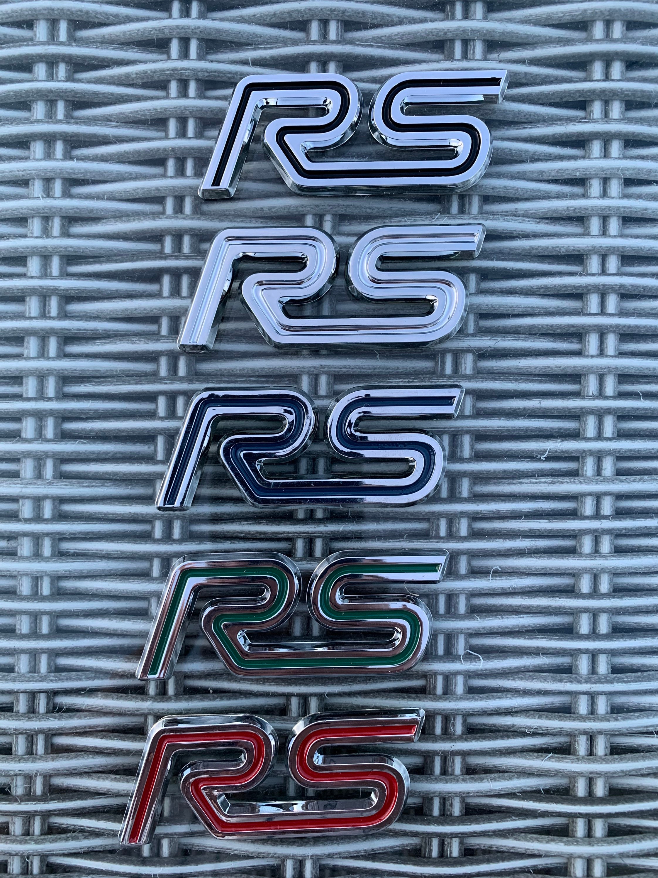 Ford RS Badge Emblem Sticker - Etsy UK