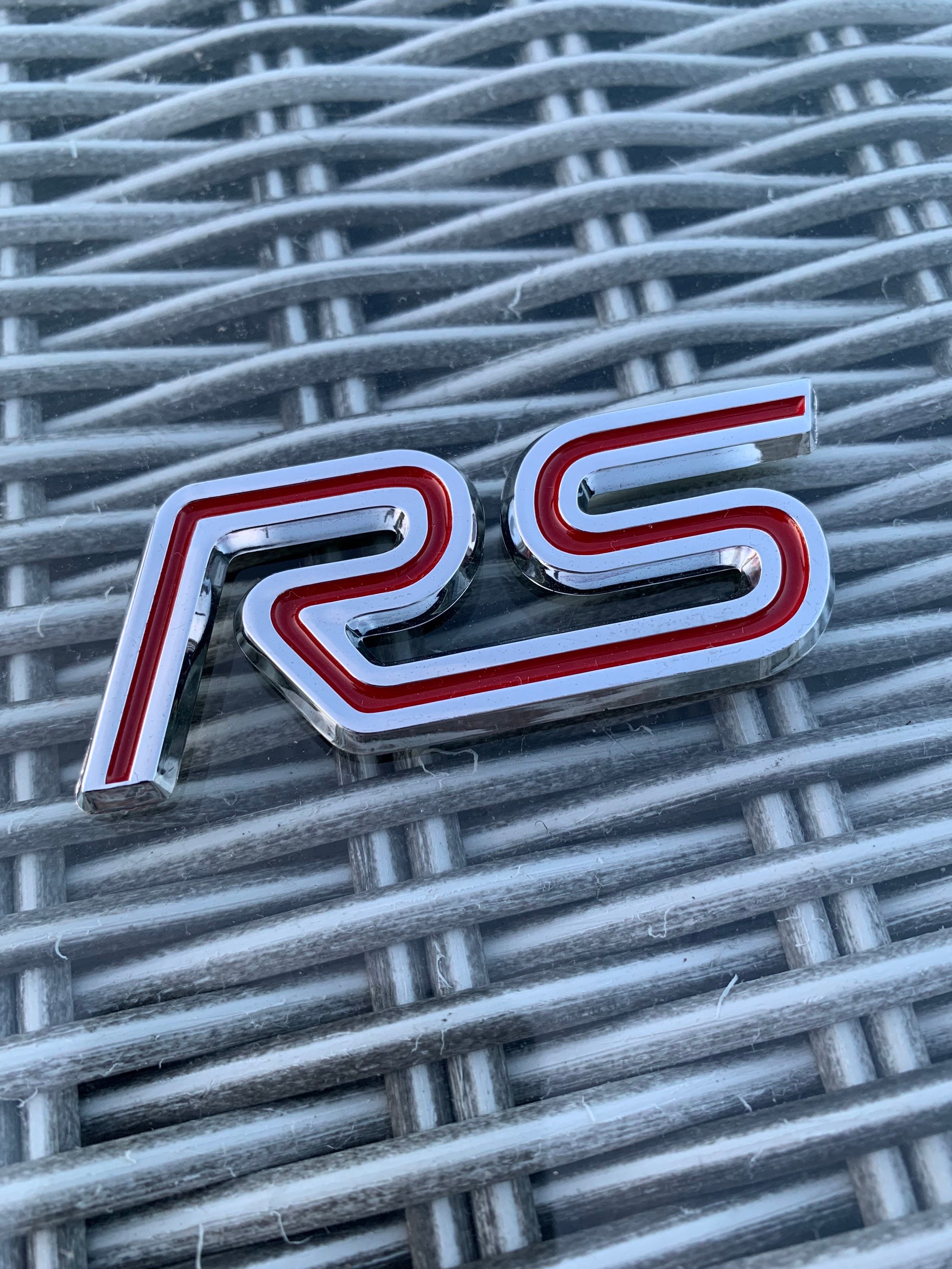 Ford RS Badge Emblem Sticker - Etsy UK