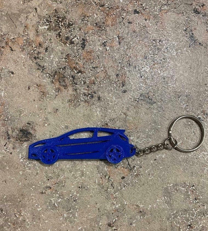 Ford Fiesta ST 3D Printed Car Keyring Gift Keychain - Etsy UK
