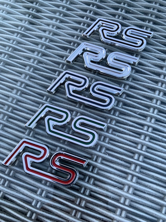 Ford RS Badge Emblem Sticker | Etsy UK