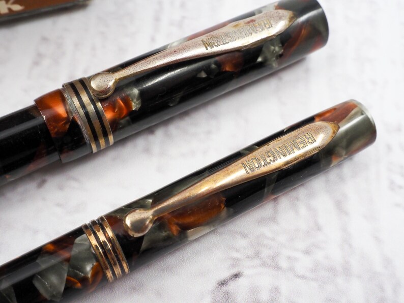 Vintage Remington Fountain Fountain Pen & Pencil Set, Working Condition ...