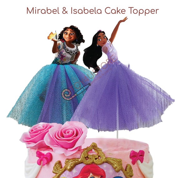 Encanto Mirabel & Isabela Cake Toppers Birthday Cake Party - Etsy