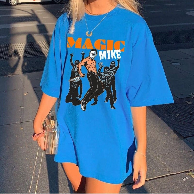 Vintage Michael Myers Horror Movie T-Shirt, Magic Mike Shirt