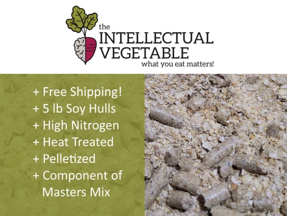 Soy Hull Pellets Soy Hulls Soy Mill Run Mushroom Substrate | Etsy
