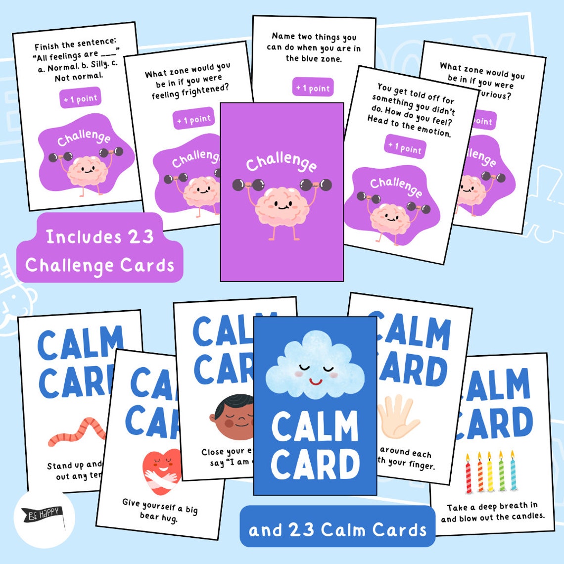 Emotionopoly - Printable Zones of Regulation Board Game - Emotional ...