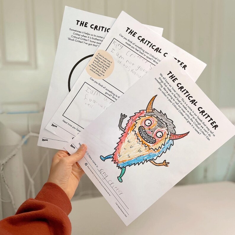 The Critical Critter | Help Your Child Quieten Their Inner Critic ...