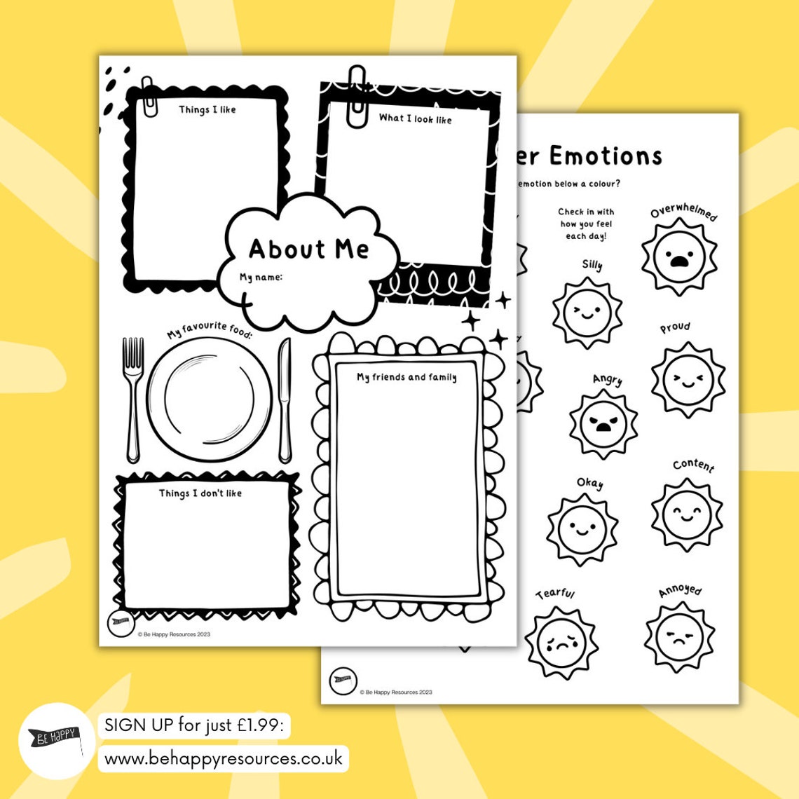 Summer Mindful Journal for Kids - Calming Printable Booklet - 25 ...