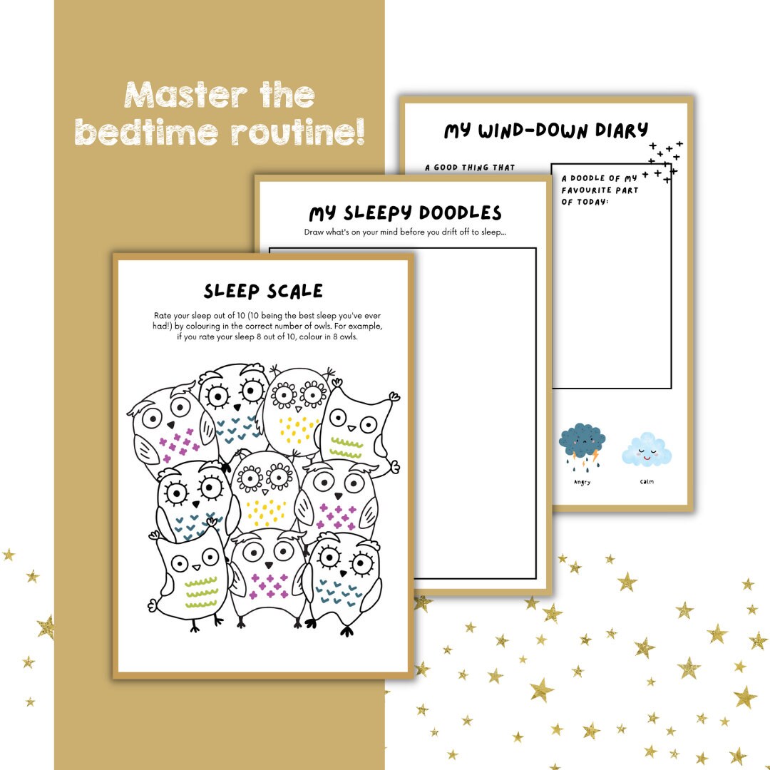 Mindfulness Bedtime Book | Help Children Sleep - Etsy
