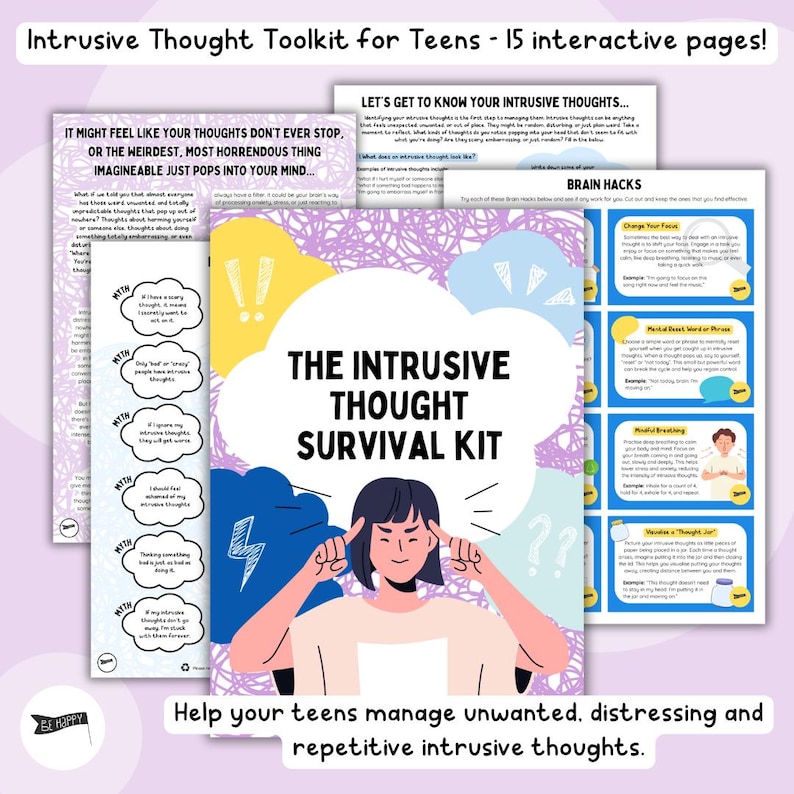 The Intrusive Thought Survival Kit for Teens | Stop Unwanted or ...