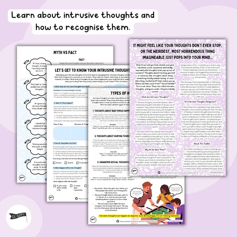 The Intrusive Thought Survival Kit for Teens | Stop Unwanted or ...