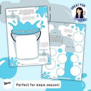 Stress Bucket Exercise - Children and Teens - Explore and Manage Stress ...