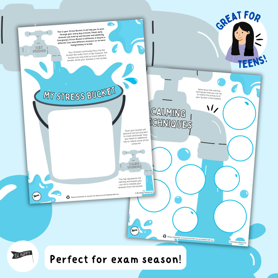 Stress Bucket Exercise - Children and Teens - Explore and Manage Stress ...