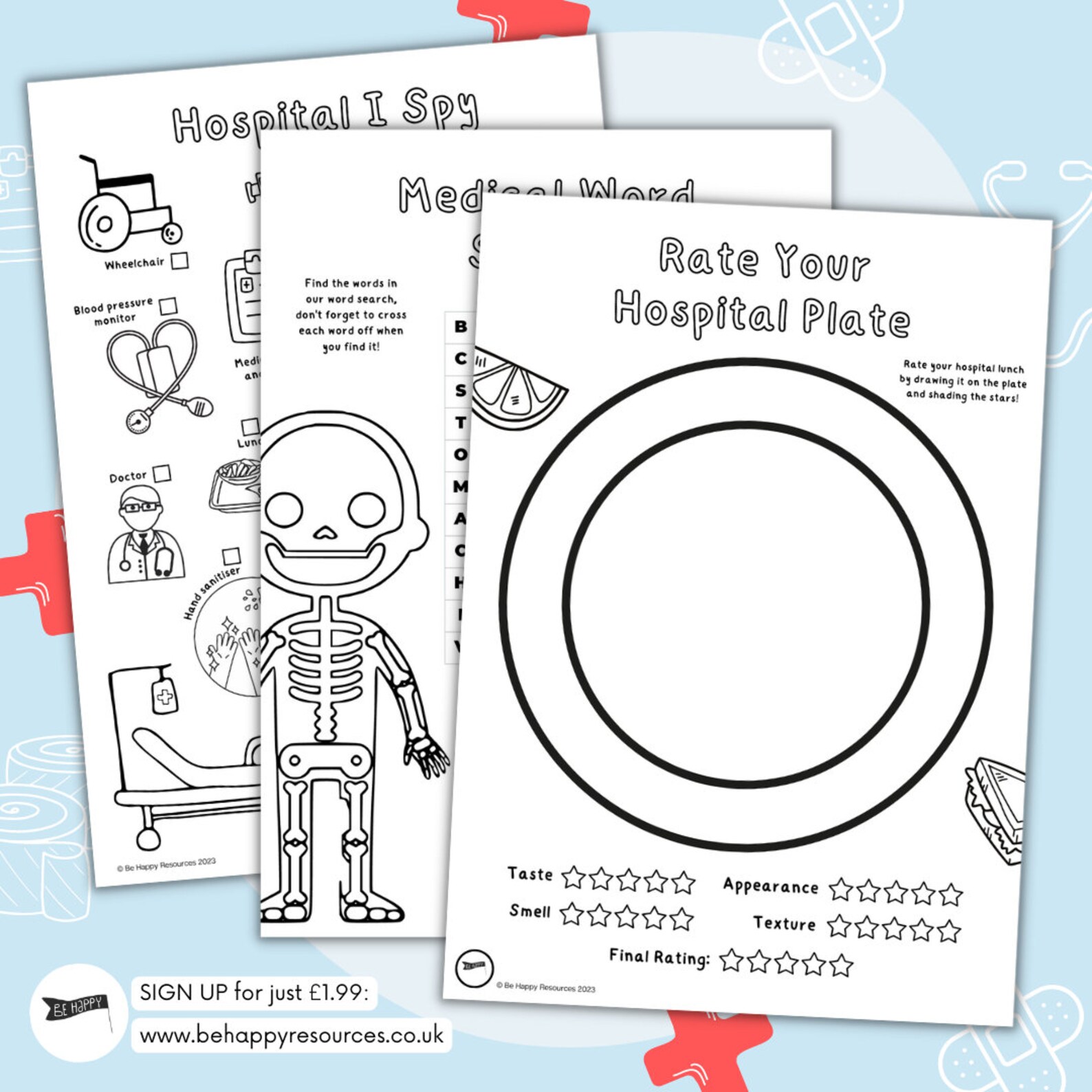 I'm Having an Operation! - Calming Hospital Activity Book for Kids ...