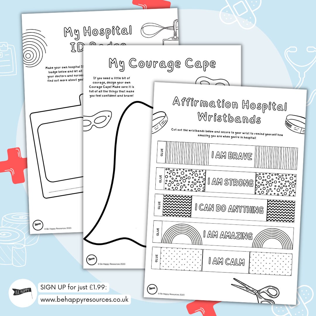 I'm Having an Operation! - Calming Hospital Activity Book for Kids ...