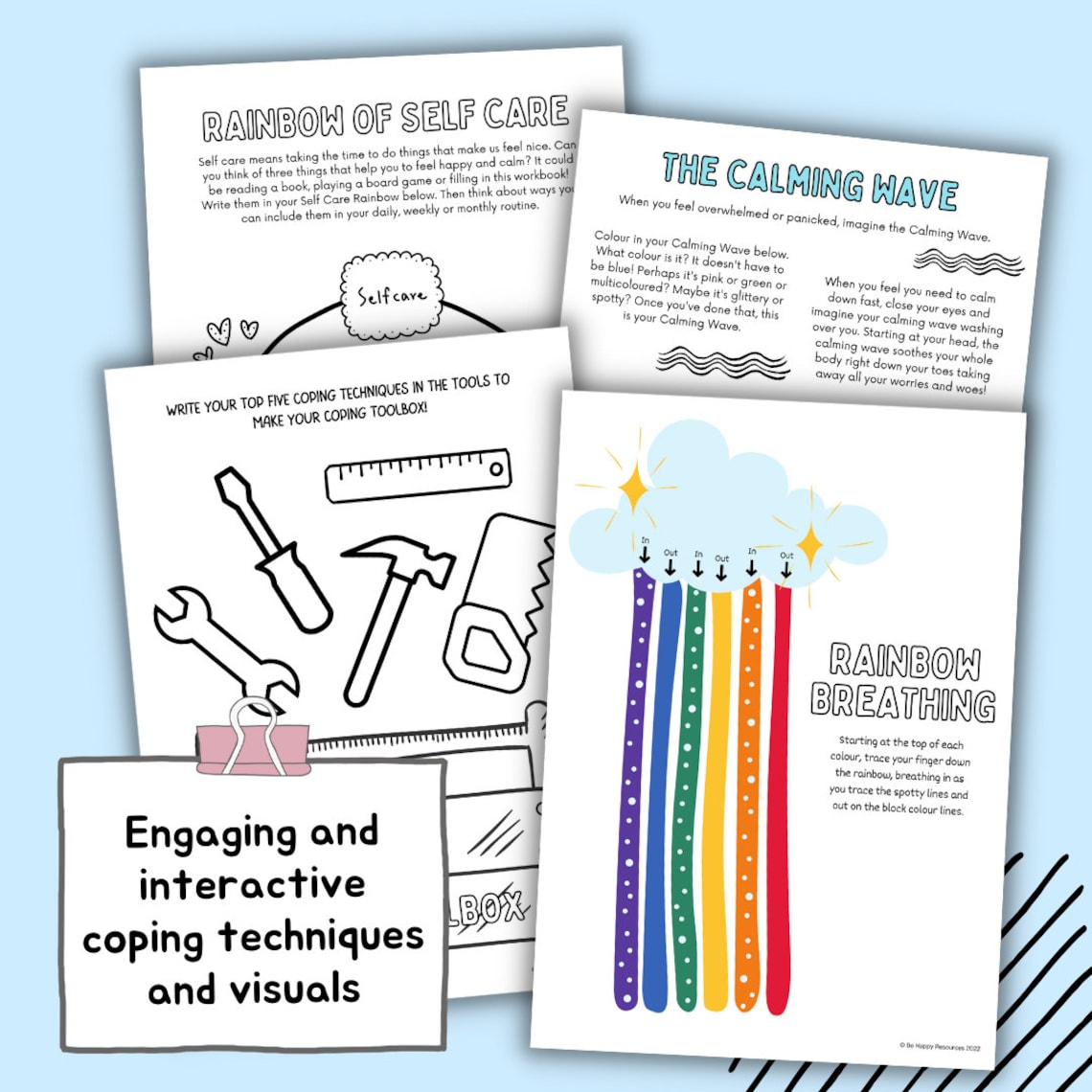 Trauma-informed Workbook for Kids - Digital Download - Trauma Activity ...
