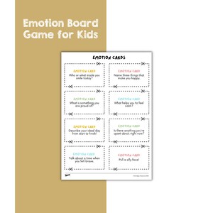 Emotions Board Game for Kids | Fun Way to Learn About Emotions ...