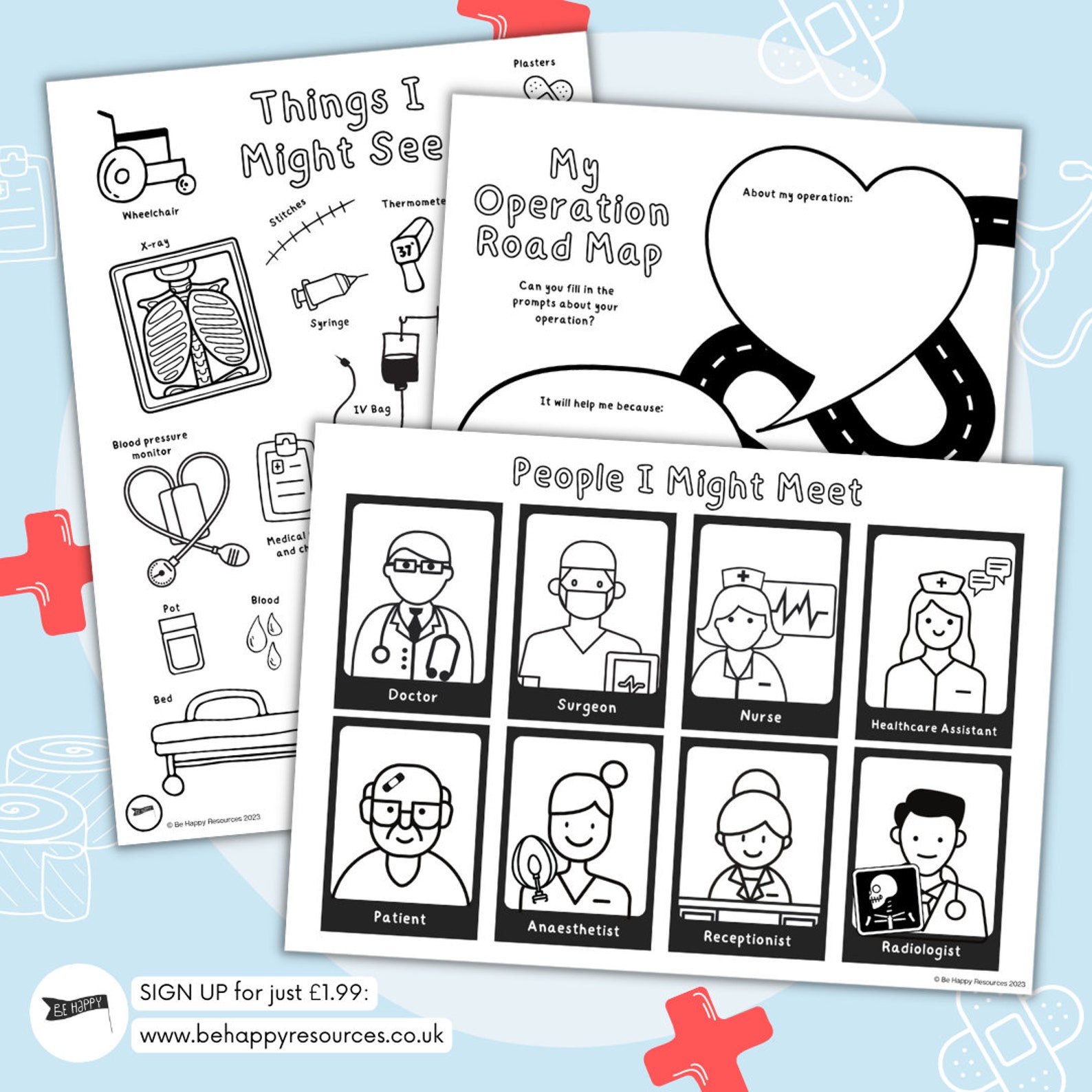 I'm Having an Operation! - Calming Hospital Activity Book for Kids ...