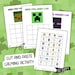 Minecraft Emotion Regulation Pack | Minecraft Themed Calming Activity ...