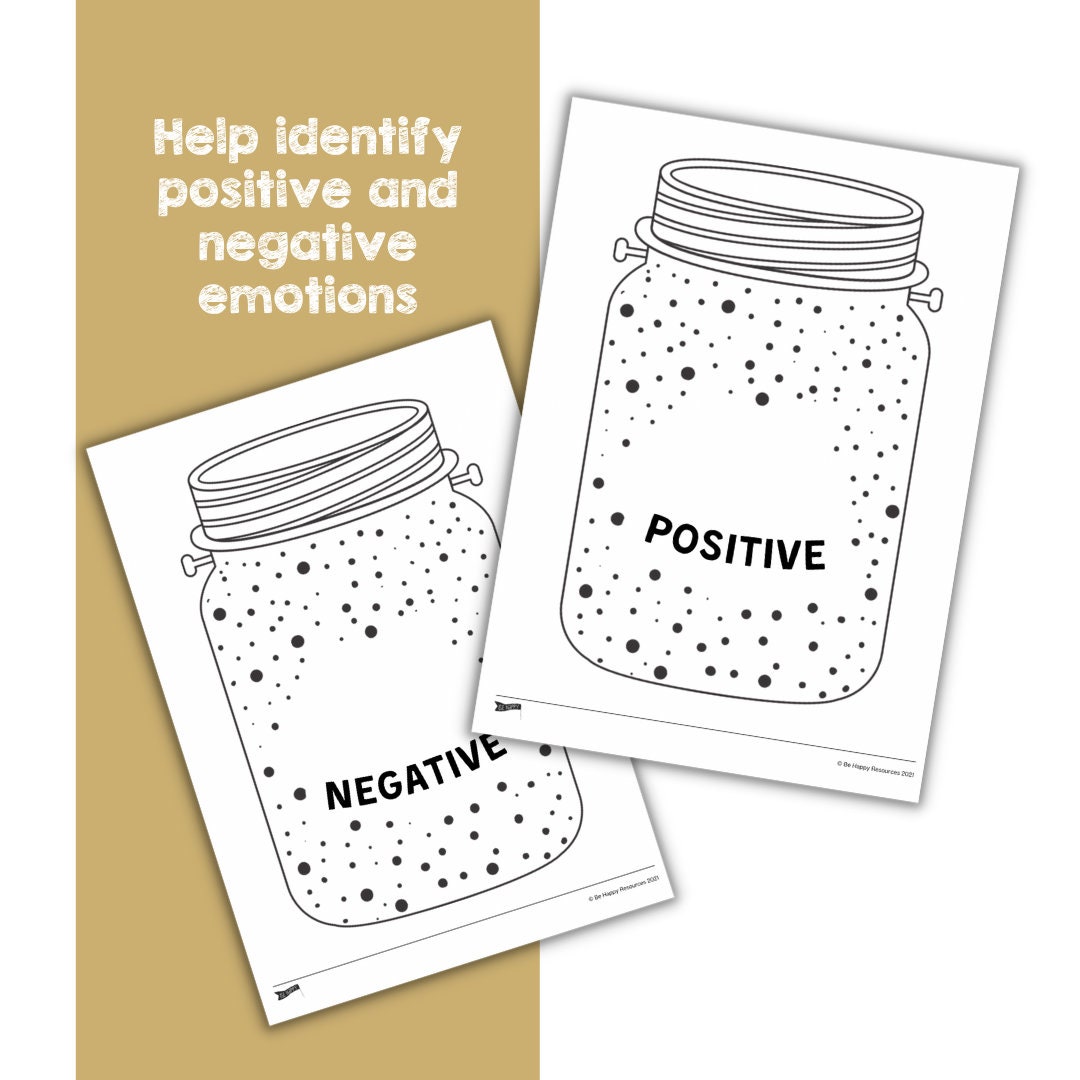 Feelings Sorter Activity | Help to Identify Positive and Negative ...
