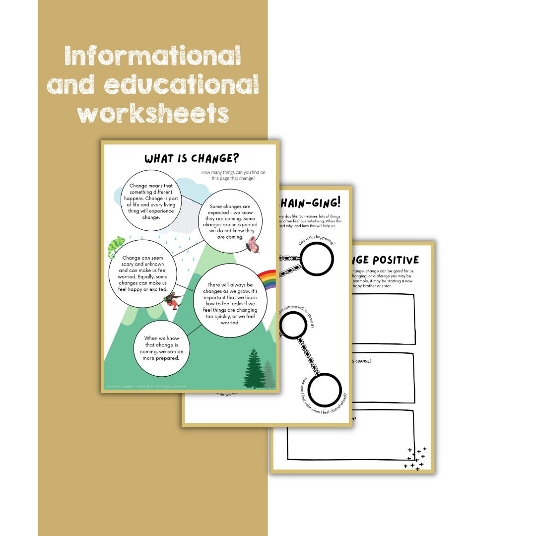 Coping With Change | Resource Pack for Ages 5-11 | Downloadable PDF - Etsy