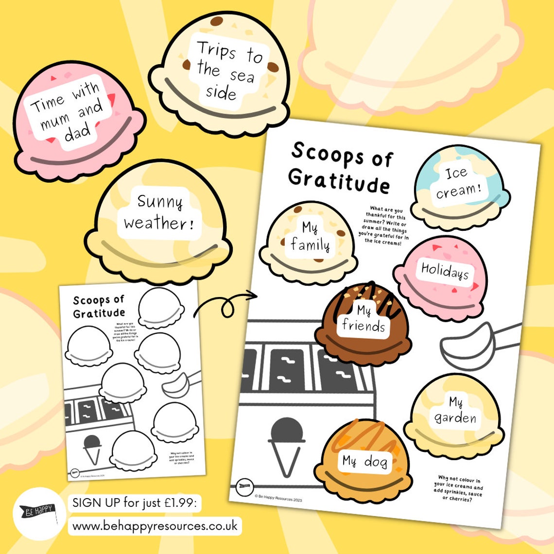 Summer Mindful Journal for Kids - Calming Printable Booklet - 25 ...