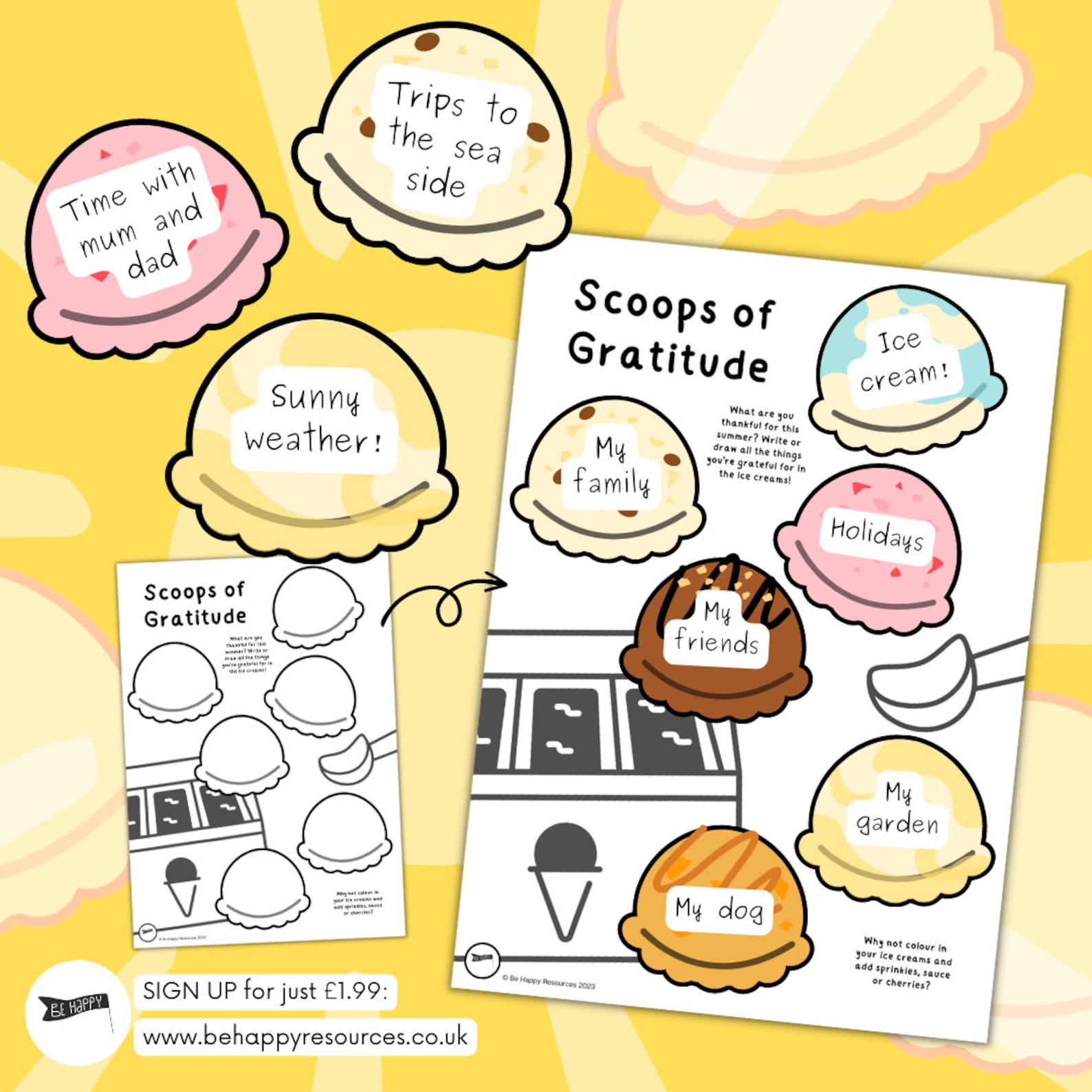 Summer Mindful Journal for Kids - Calming Printable Booklet - 25 ...