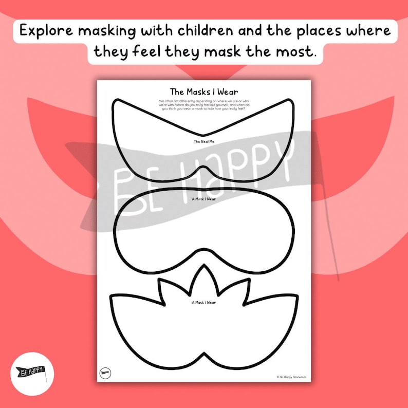 The Masks I Wear | A Masking Exploration Resource for SEND Children and ...