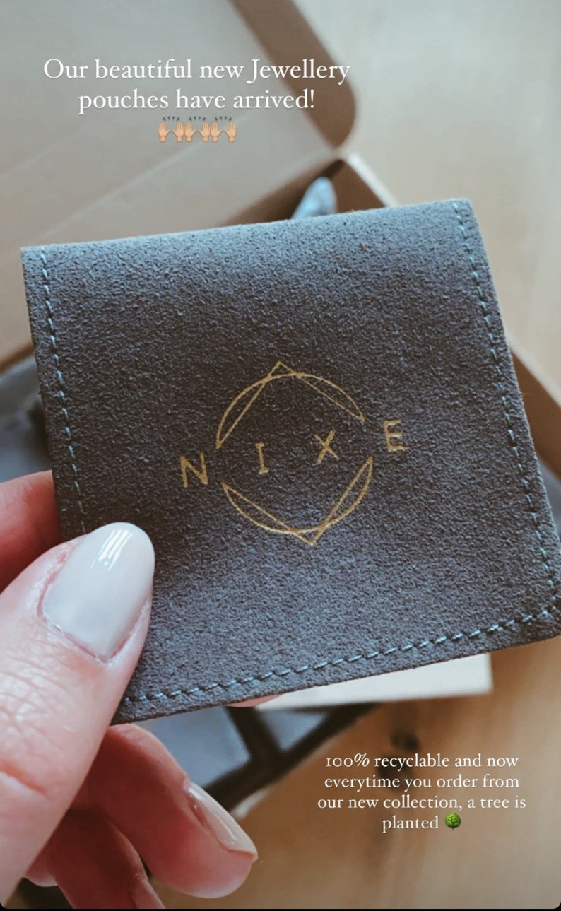 Eco-friendly Jewellery Pouches CHLOE | Certified Recycled Material ...