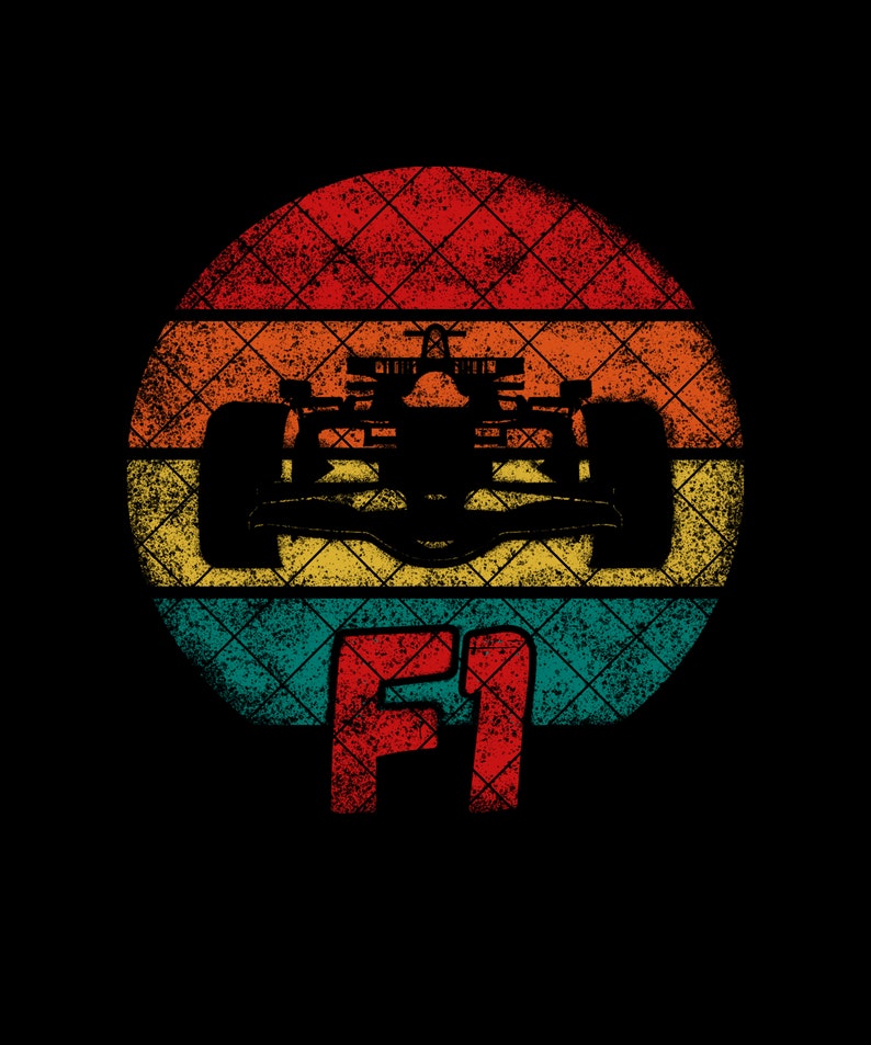 Retro Formula 1 Race 2024 Png, F1 2024 Season, Shirt Design, Digital ...