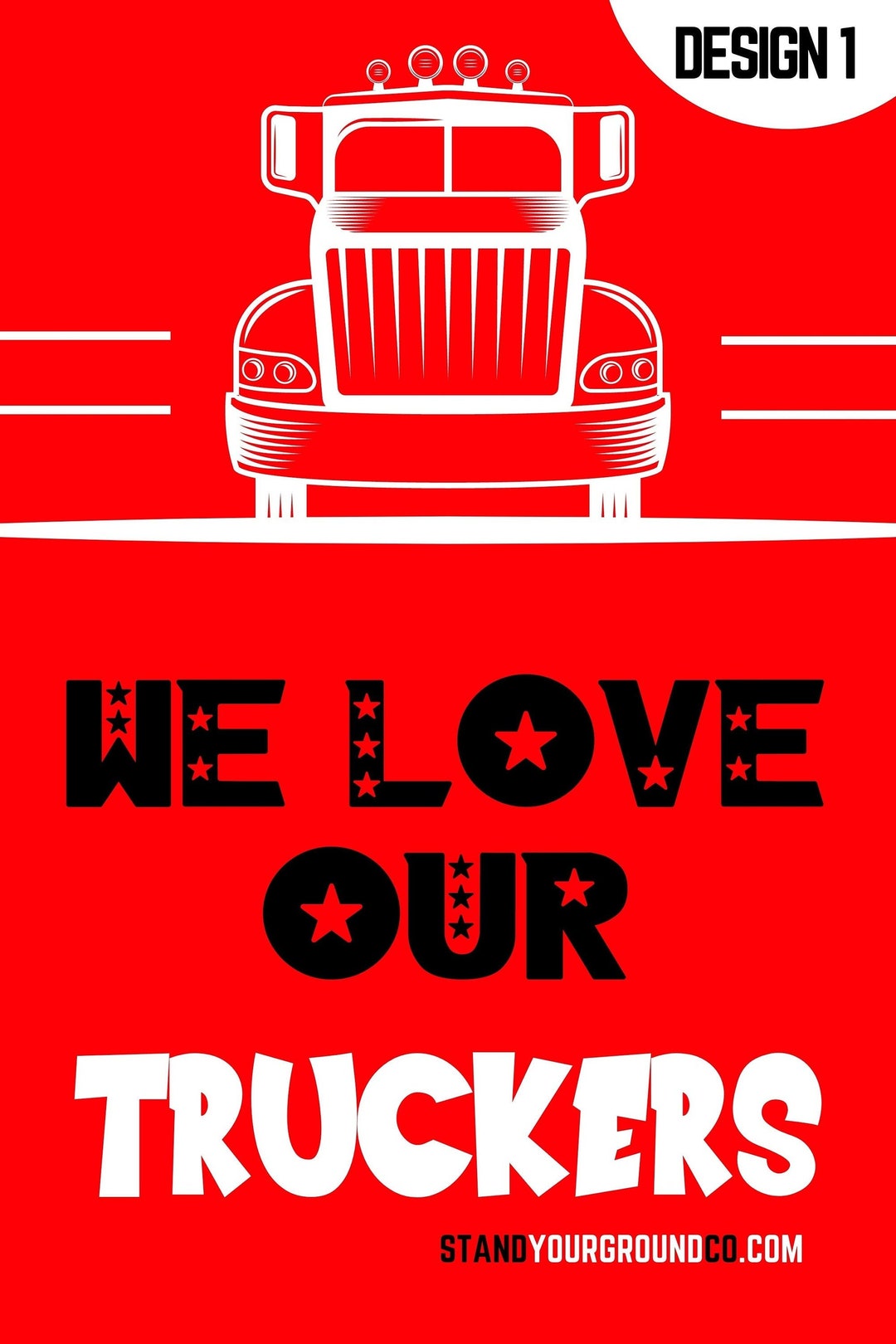 Trucker Rally Sign • FREEDOM CONVOY Rally Sign • Patriotic American ...